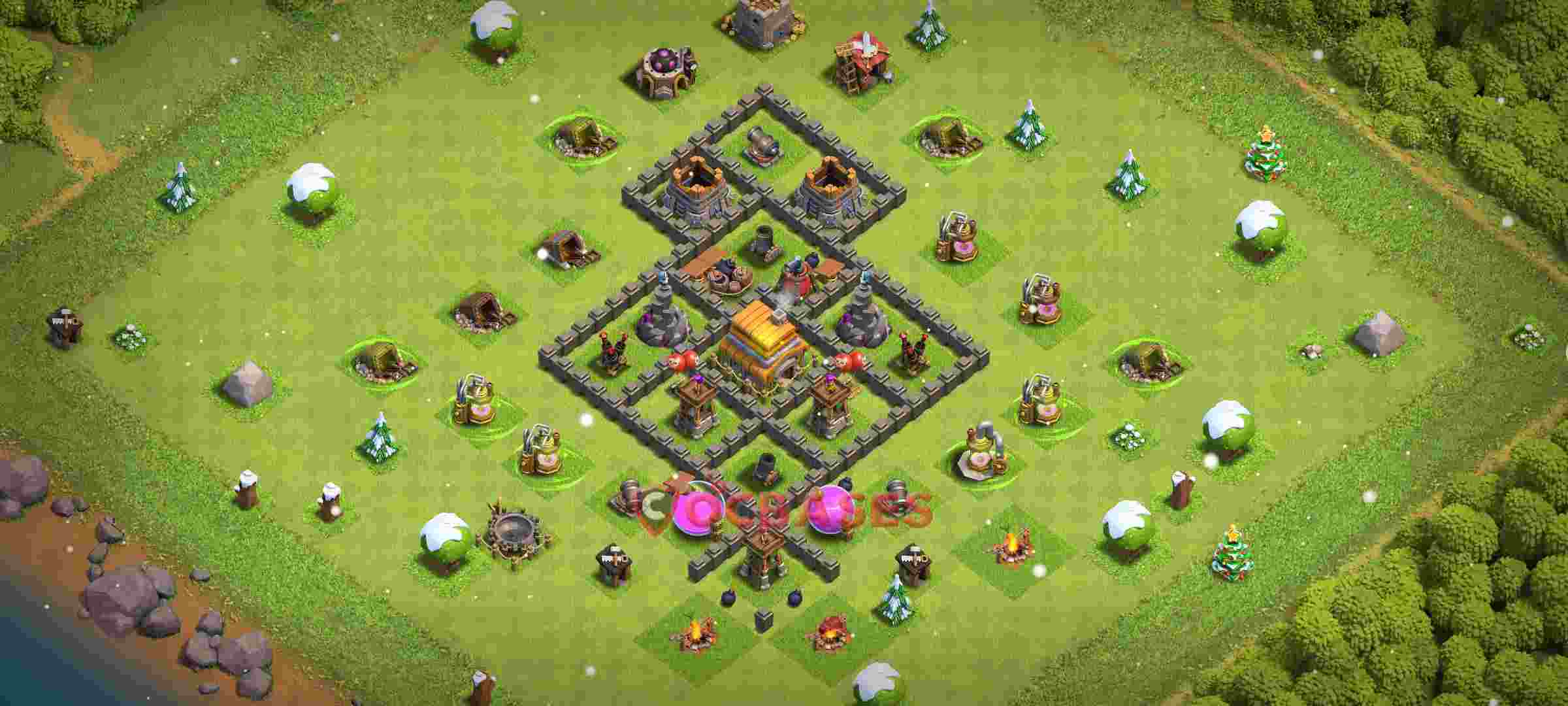 جريدة البلاد | أفضل وأقوى مخططات Clash of Clans تاون من 6 إلى 14