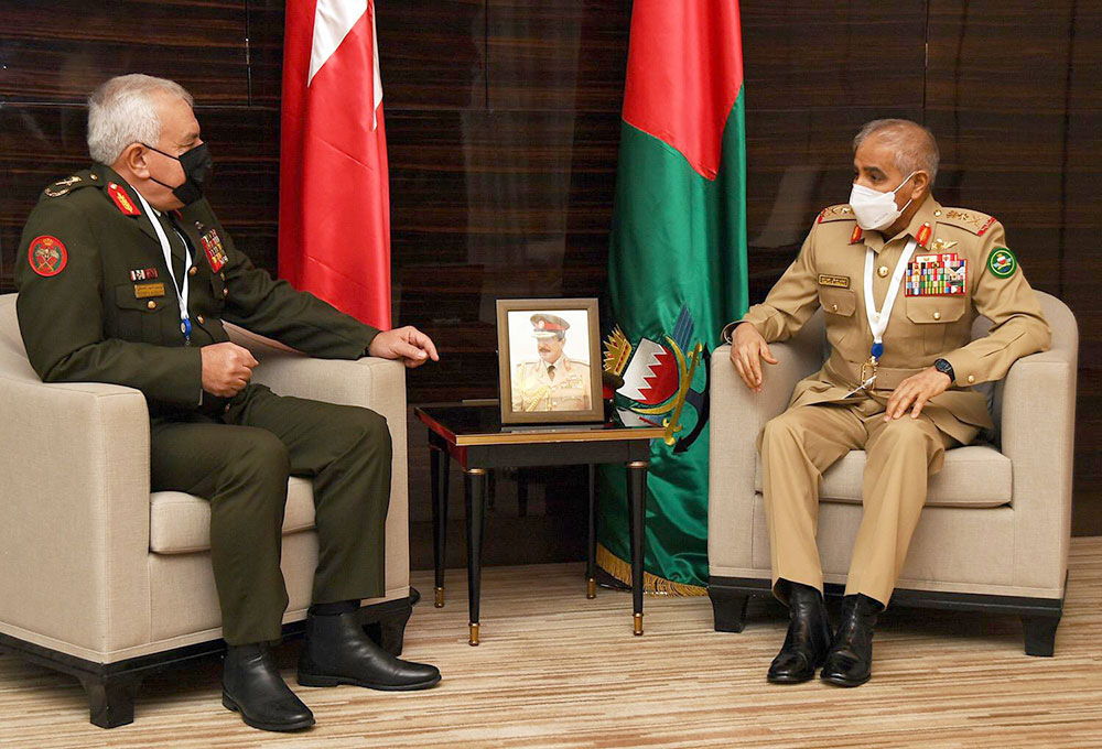 جريدة البلاد | رئيس هيئة الأركان يستقبل رئيس هيئة الأركان المشتركة ...