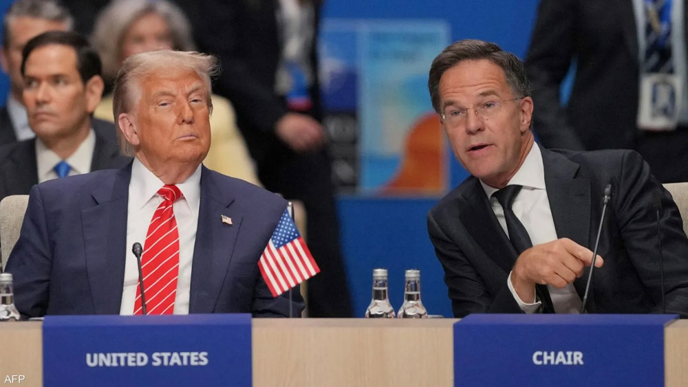 جريدة البلاد | روته يشيد بـ"دادي" ترامب الذي أوقف حرب إسرائيل وإيران